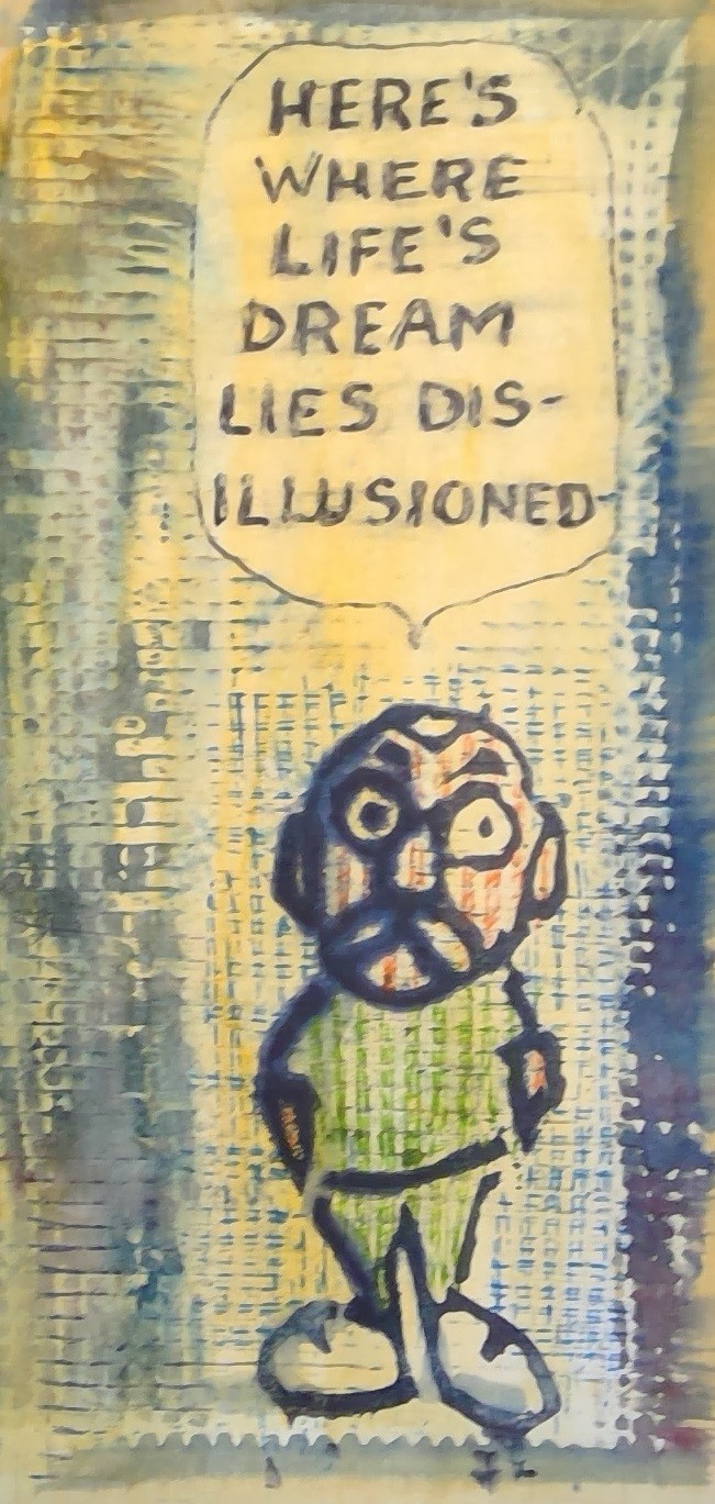 Disillusioned Life's Dream drawing by Dave Douglas | Doodle Addicts