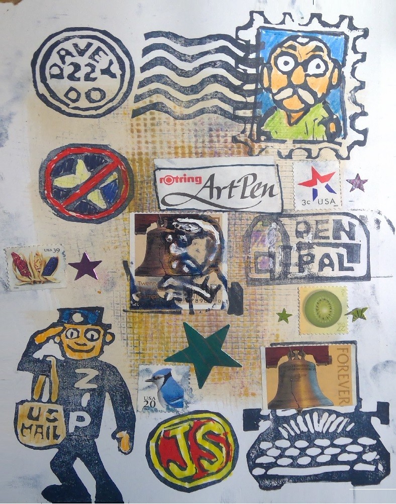 The Lost Art of Letter Writing drawing by Dave Douglas | Doodle Addicts