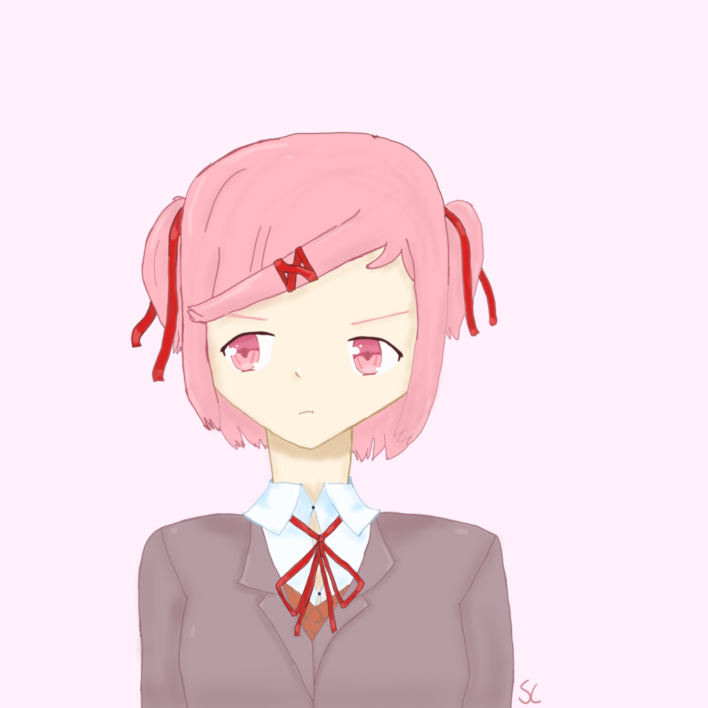 Natsuki drawing by Kira | Doodle Addicts