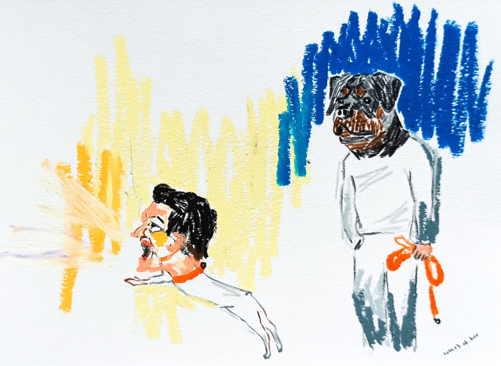 Who's to blame drawing by Young | Doodle Addicts