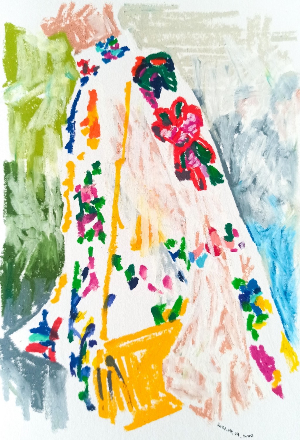 Snap sketch drawing by Young | Doodle Addicts