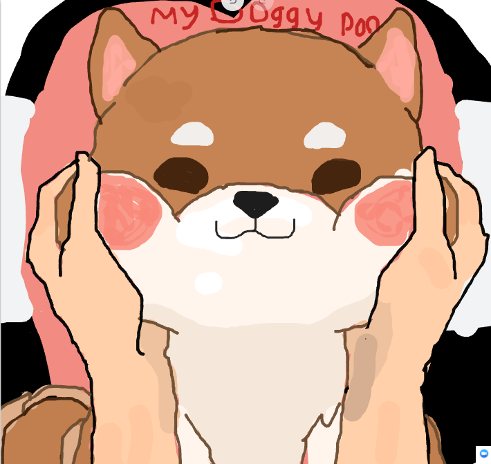 Mah doggy poo UwU drawing by Lanah xiong | Doodle Addicts