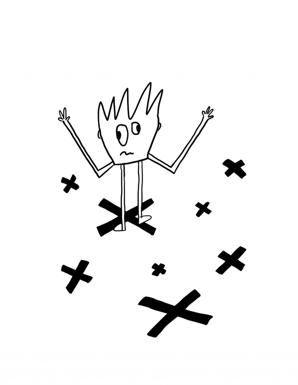 Existential Doodle 57 drawing by Todd | Doodle Addicts