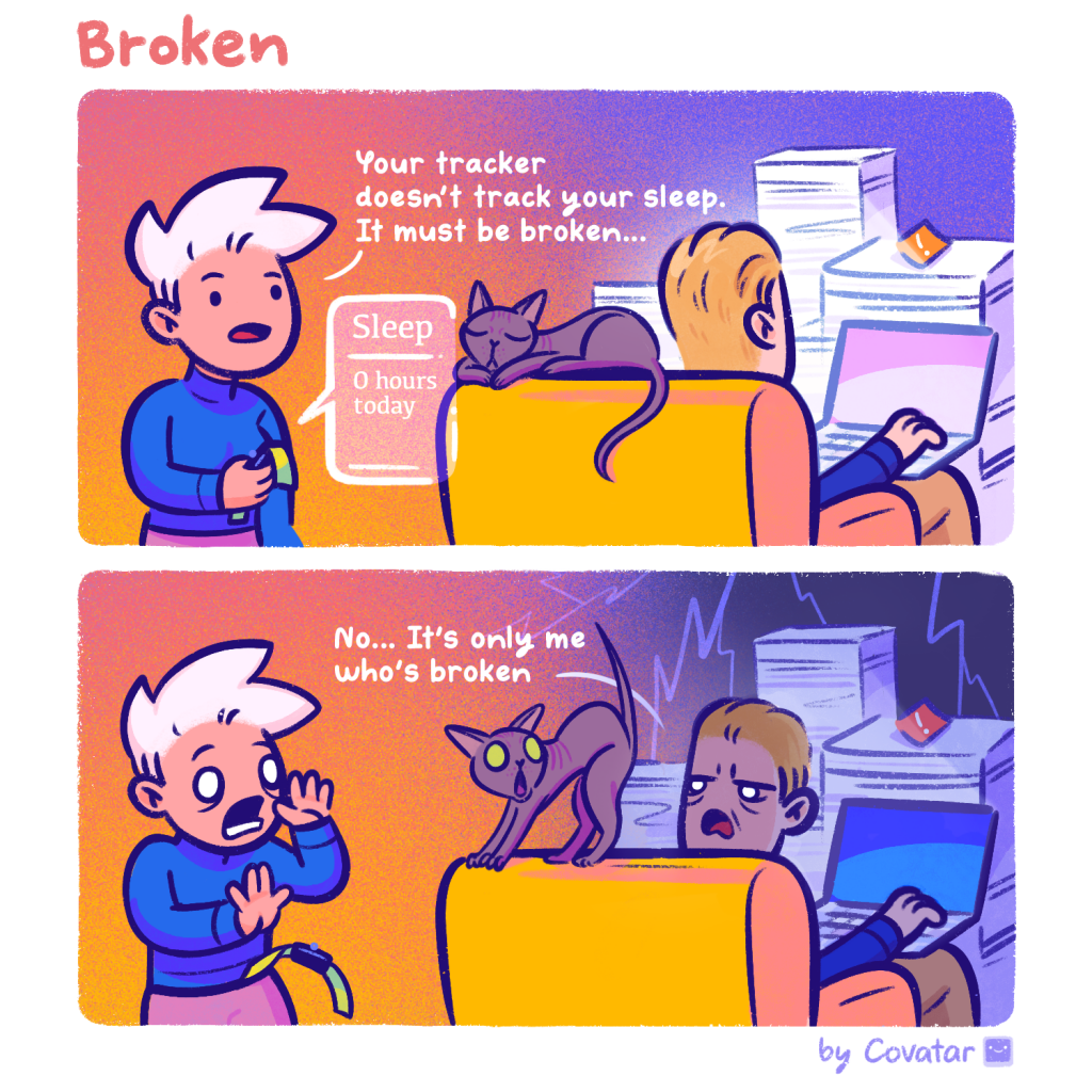 Broken drawing by The Covatar | Doodle Addicts