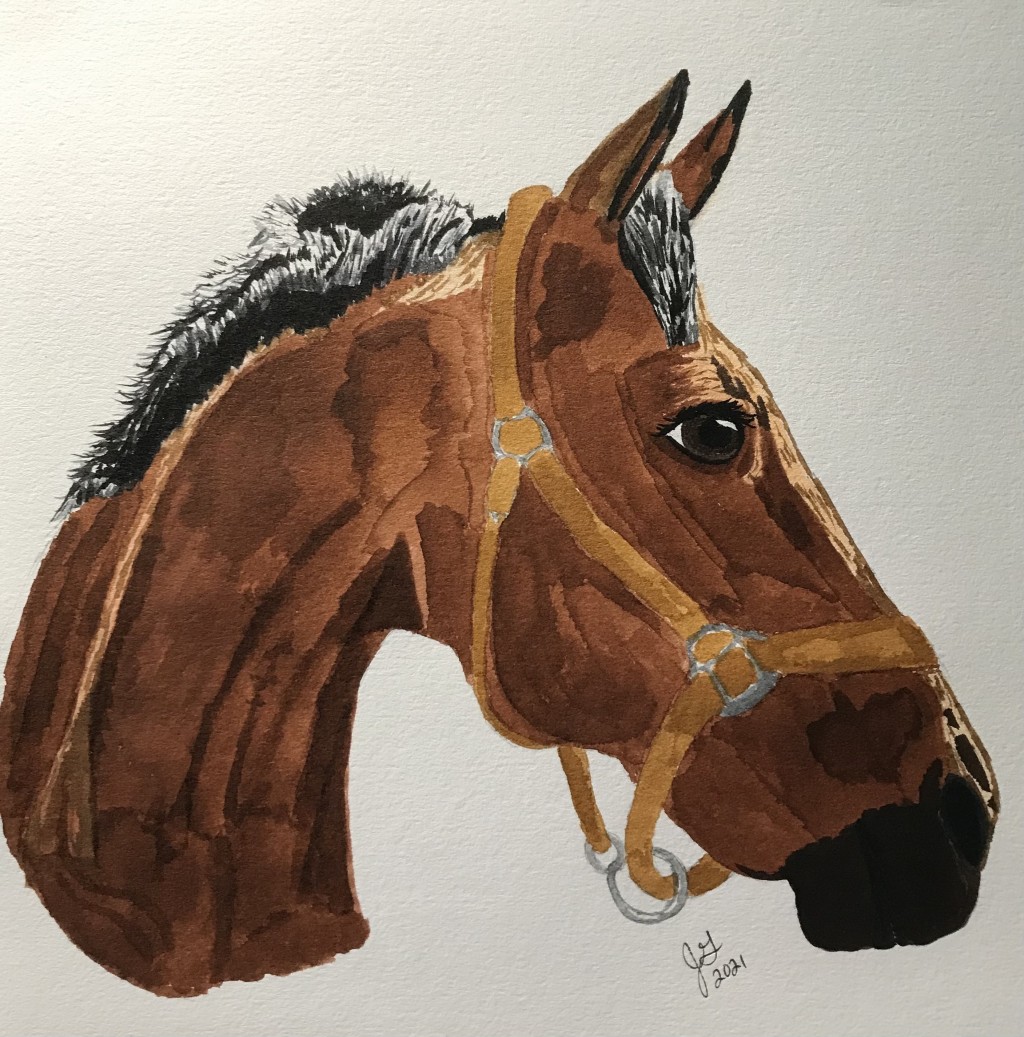 Practice profile drawing by Jean Garro | Doodle Addicts