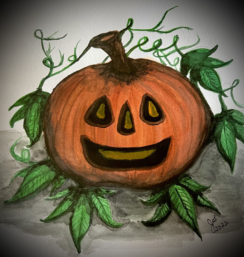 Happy Halloween! drawing by Jean Garro | Doodle Addicts