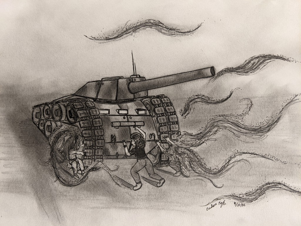 Perseverance drawing by Caden Hoyt | Doodle Addicts