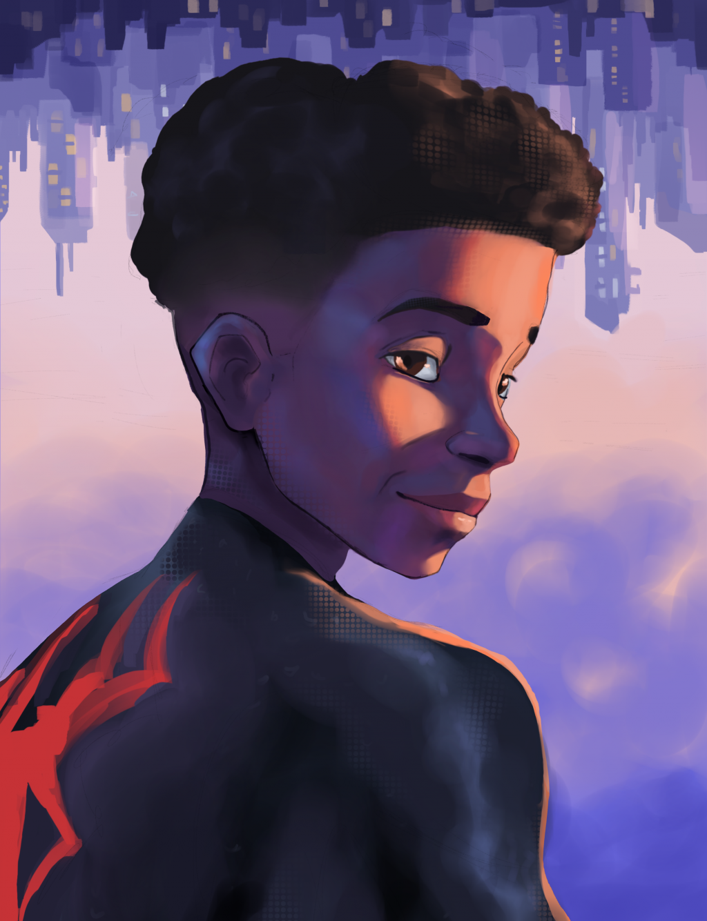 Miles Morales drawing by Goggles | Doodle Addicts
