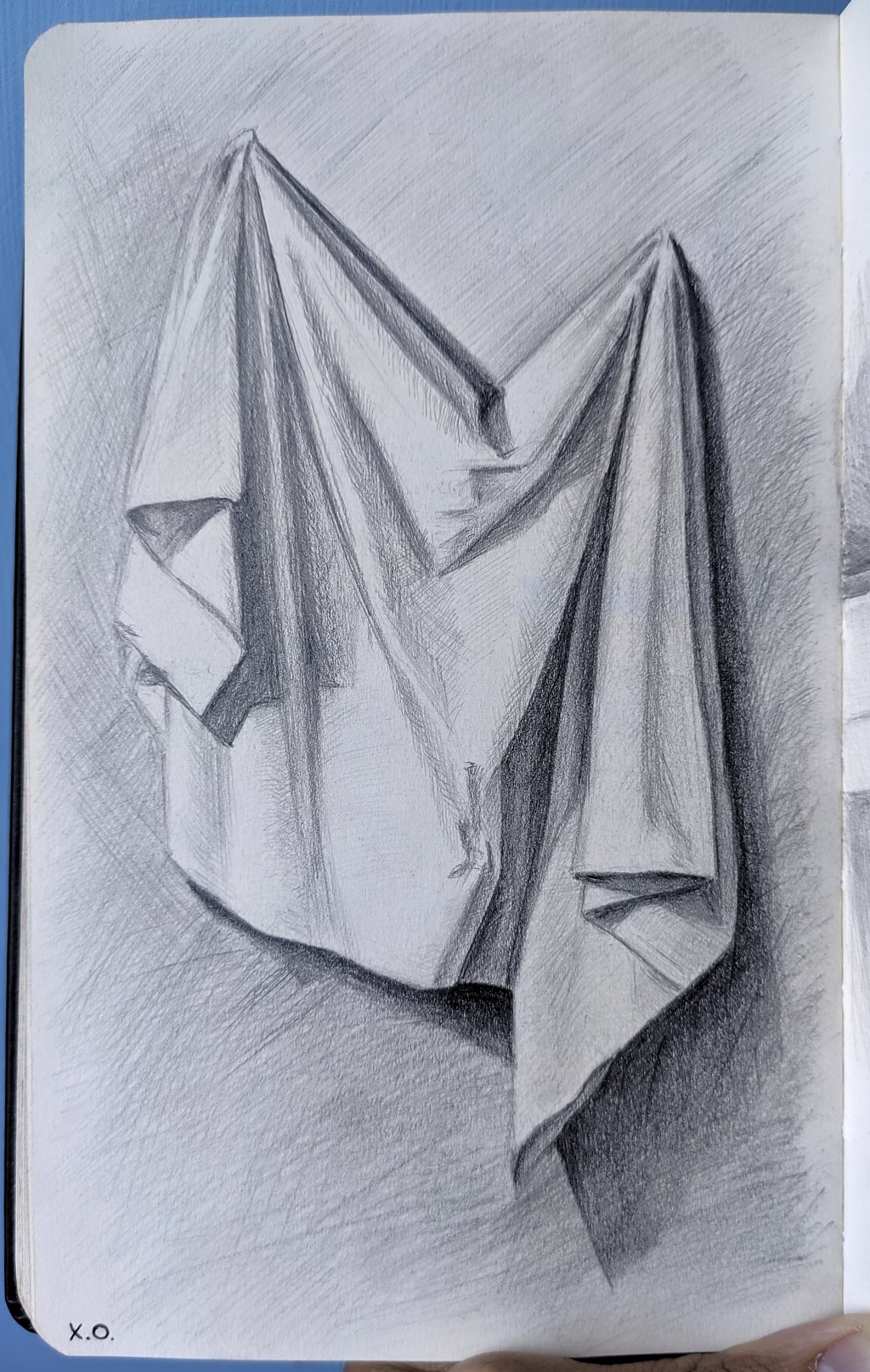 Drapery drawing by Timofei Shcheglov | Doodle Addicts