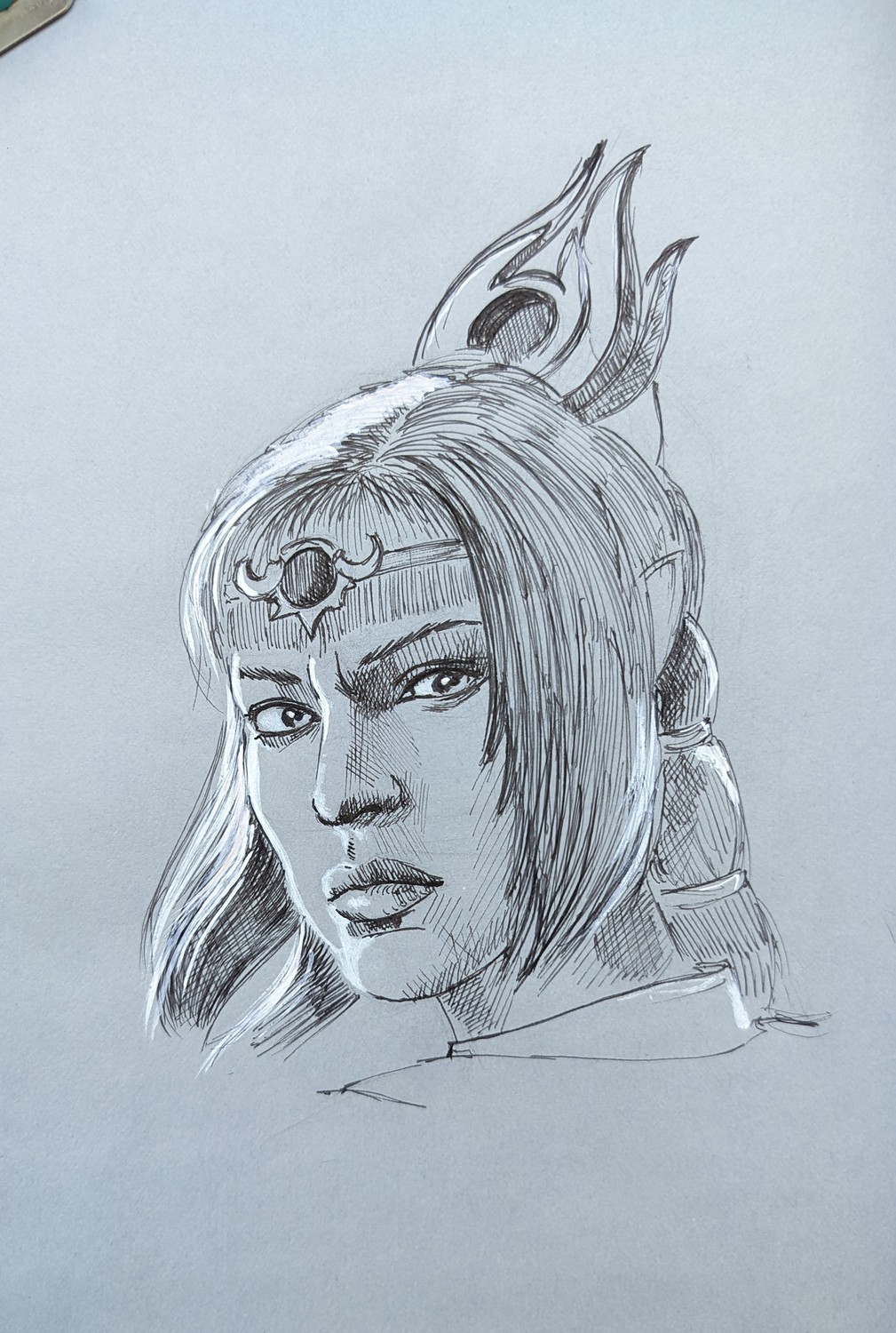 Shadowheart drawing by TimShch | Doodle Addicts