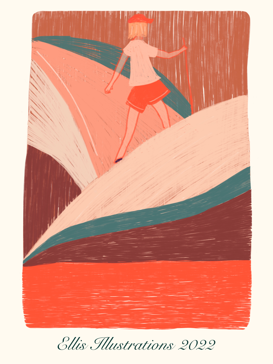 Beautiful day! drawing by Ellis Illustrations | Doodle Addicts