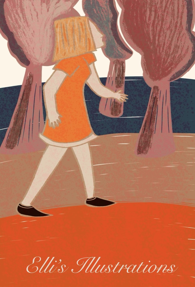 Beautiful day outside! drawing by Ellis Illustrations | Doodle Addicts