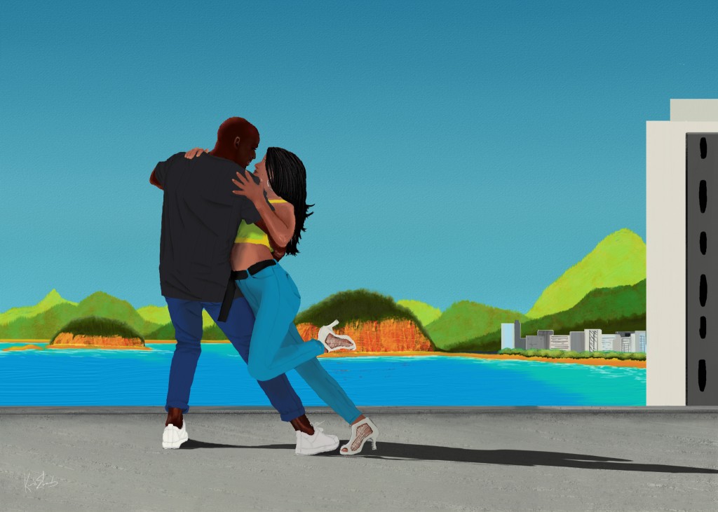 Its Samba drawing by Kurtis D Edwards | Doodle Addicts