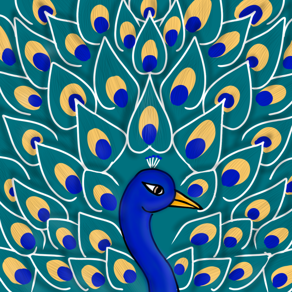 The one, colors are named after drawing by Athena | Doodle Addicts