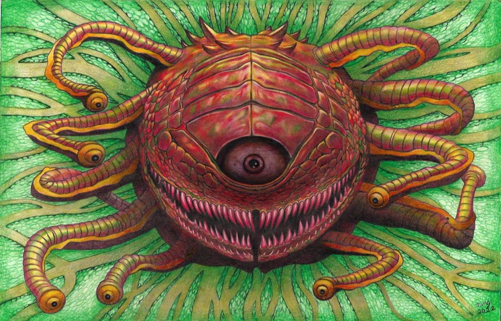 Beholder drawing by Sneezy | Doodle Addicts