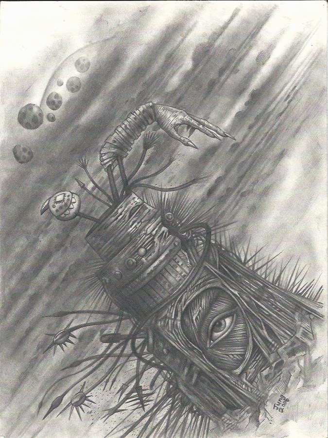 NIGHTMARE drawing by Sneezy | Doodle Addicts