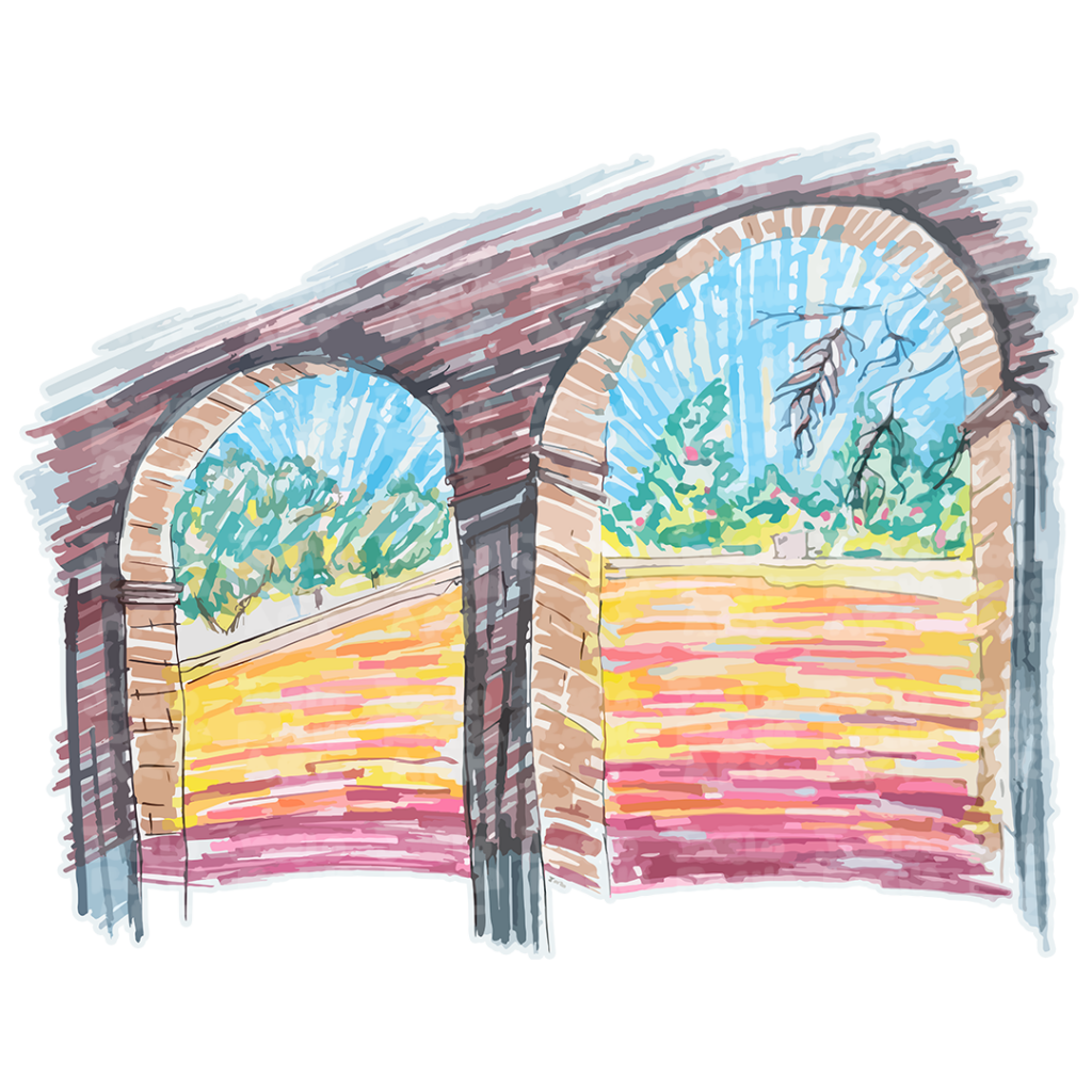 Rainbow Ranch drawing by Joselo Rocha | Doodle Addicts