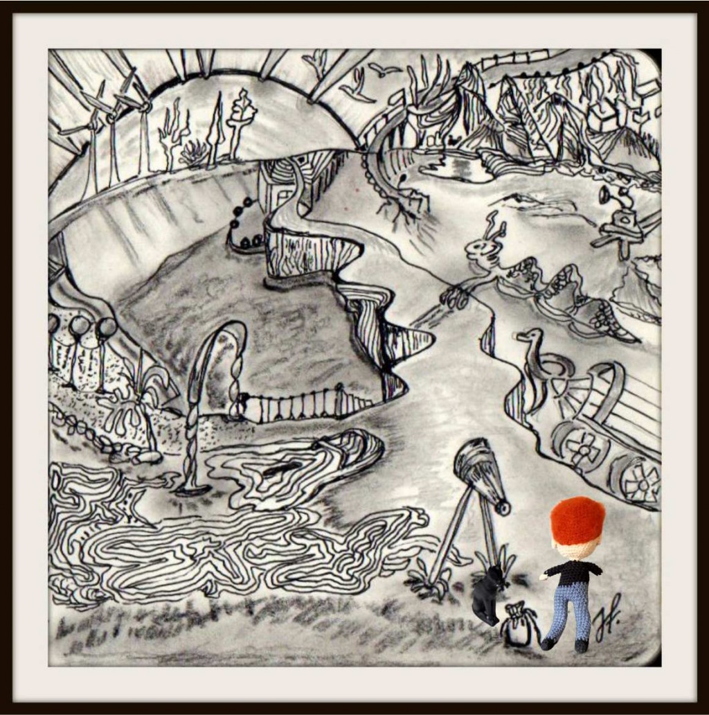 The observer drawing by Jufi | Doodle Addicts