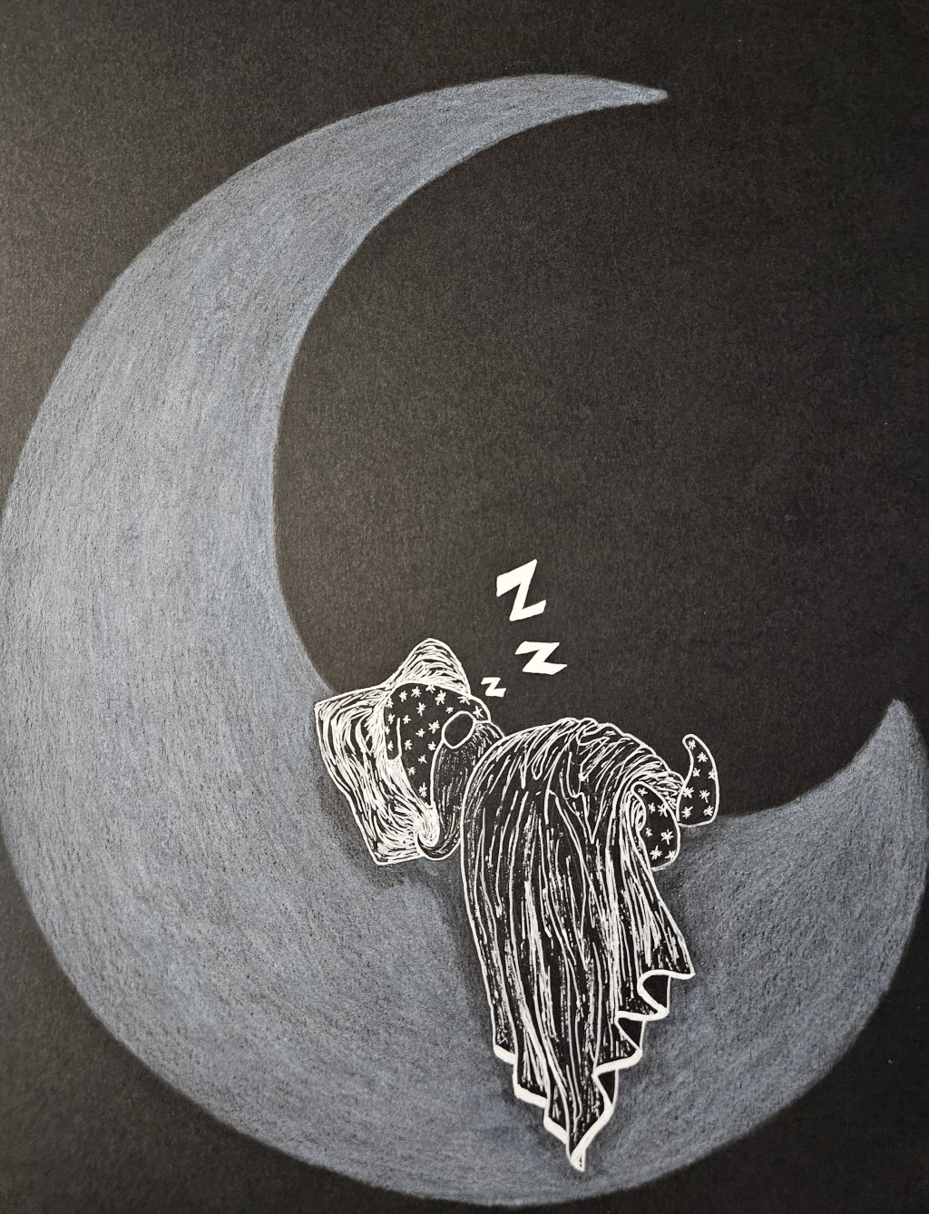 Sandman drawing by Lora Sager | Doodle Addicts