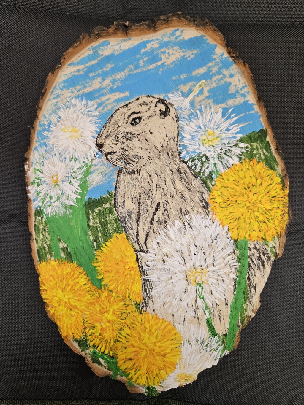 Dakrat and flowers drawing by Lora Sager | Doodle Addicts