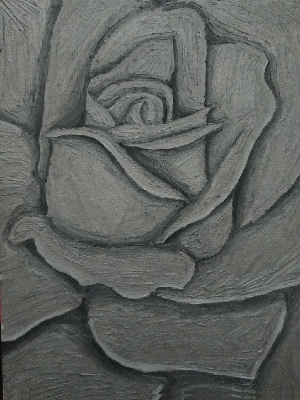 Silver Rose drawing by Rebecca Kaylin Jones | Doodle Addicts