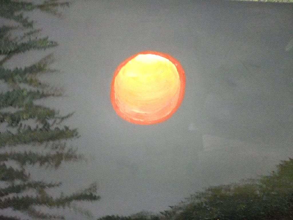 Smokey Sunset drawing by Rebecca Kaylin Gibson | Doodle Addicts