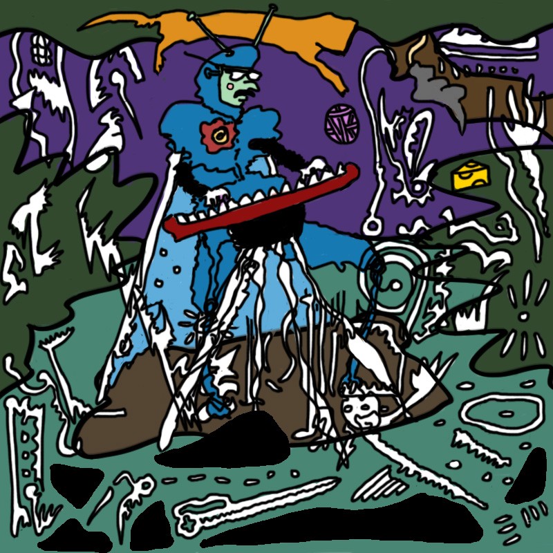 Music for a Spirit Quest drawing by Evan | Doodle Addicts