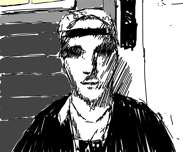 Self Portrait drawing by Evan | Doodle Addicts