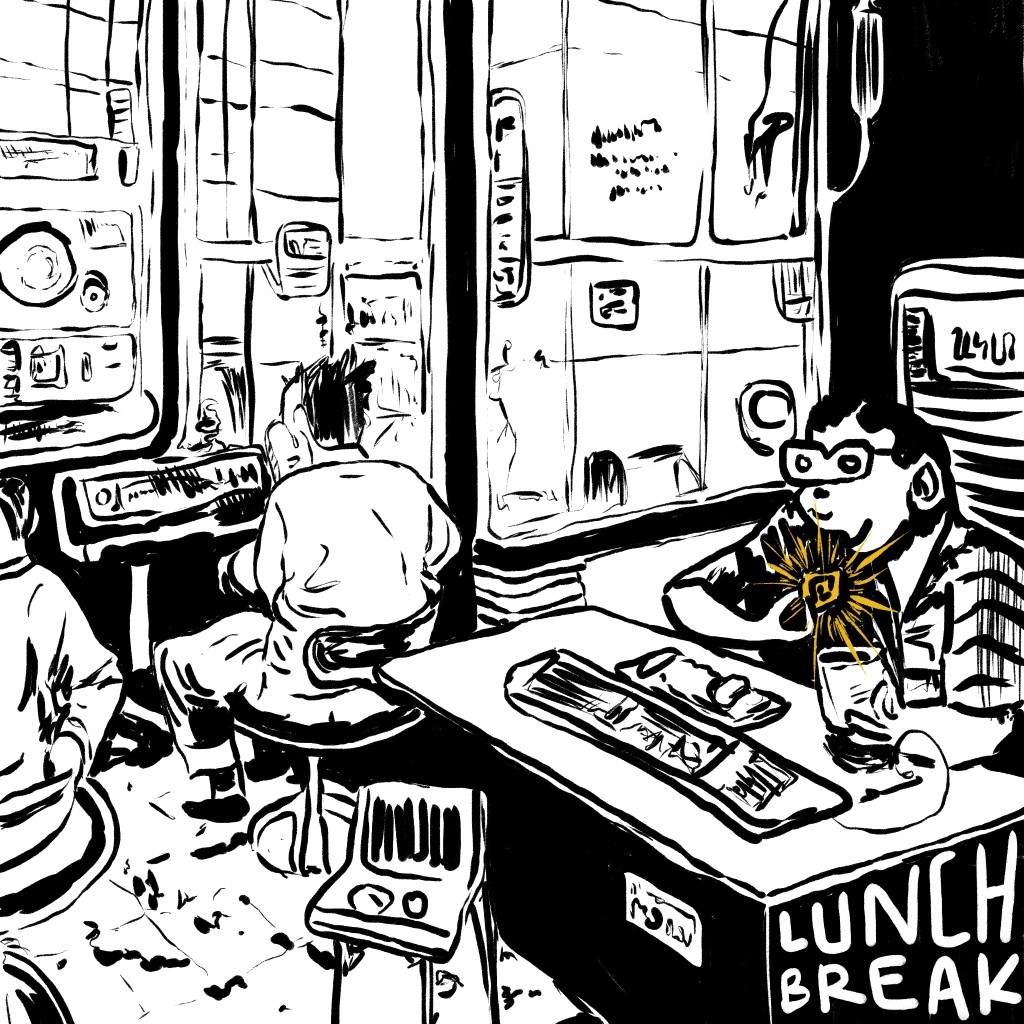 Chip Fingers drawing by Evan | Doodle Addicts