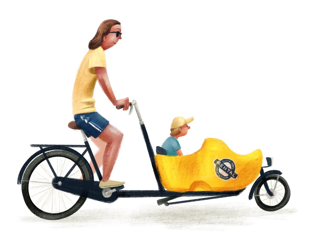 The Clog Bike drawing by Simon | Doodle Addicts