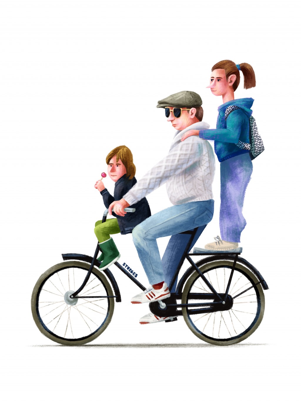 Balanced Family Values drawing by Simon | Doodle Addicts