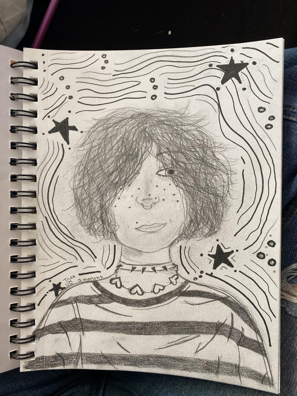 My Handsome Boyfriend drawing by Jenna | Doodle Addicts