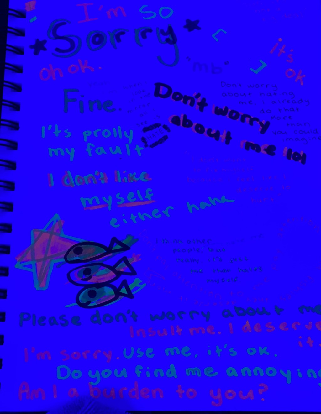 Late Night Denial drawing by Jenna | Doodle Addicts