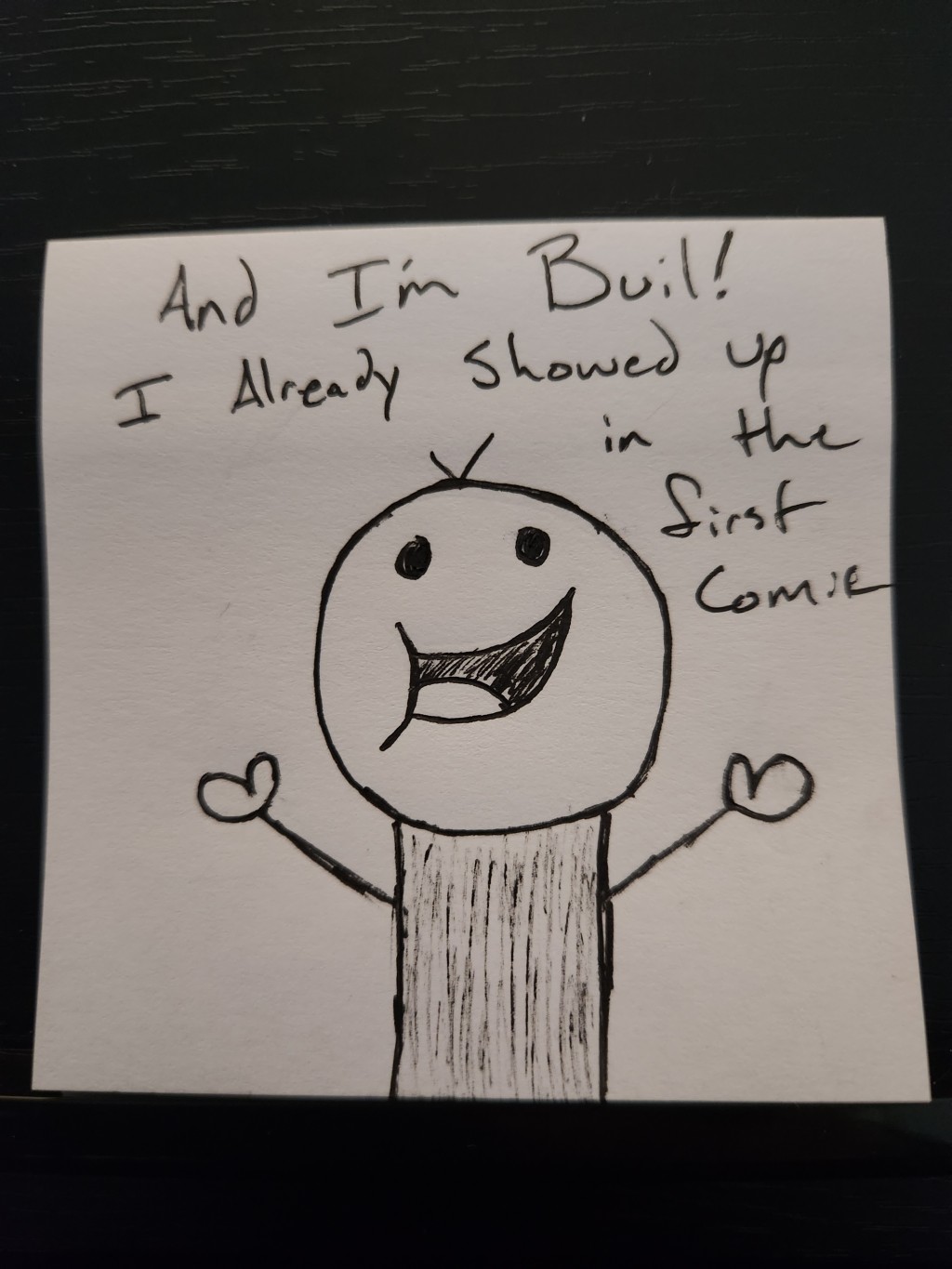 Second Introduction drawing by Dane Mullen | Doodle Addicts