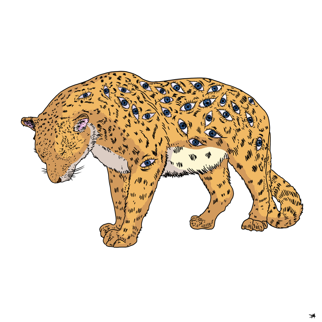 Spotted Something drawing by Dane Mullen | Doodle Addicts