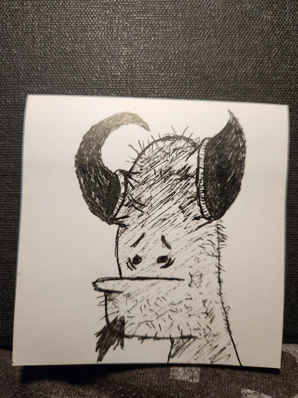 Well Then drawing by Dane Mullen | Doodle Addicts