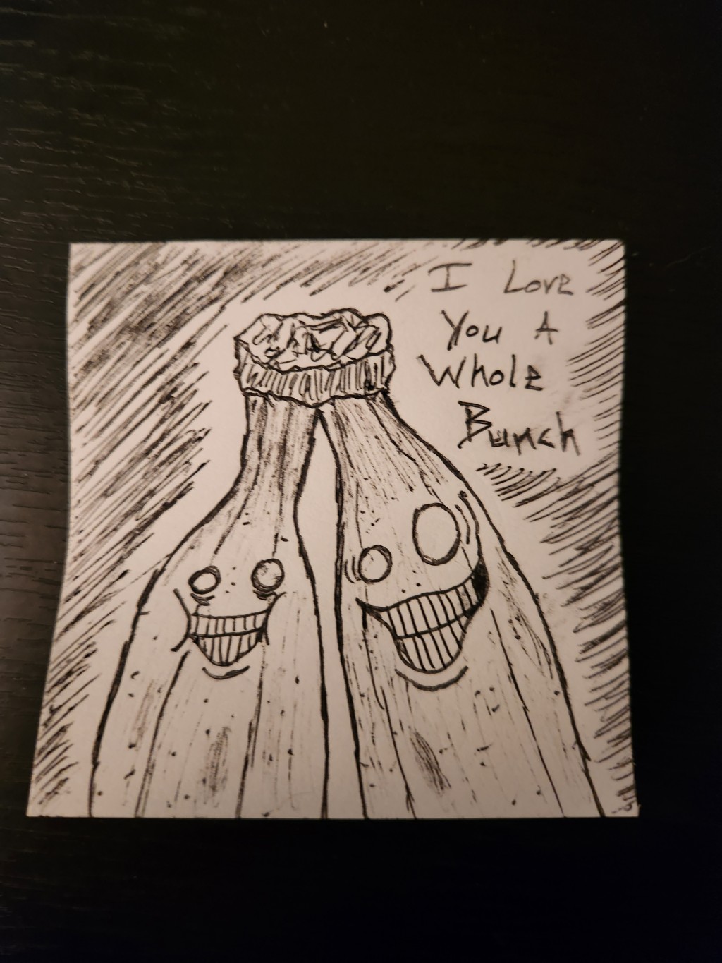 Quick Banana Doodle drawing by Dane Mullen | Doodle Addicts