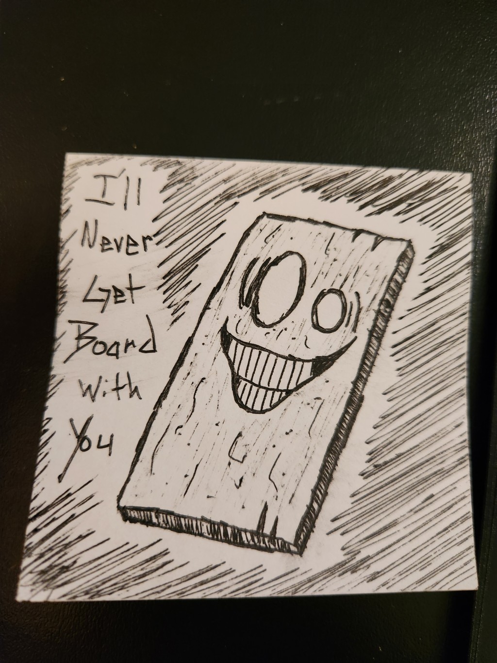 Plank drawing by Dane Mullen | Doodle Addicts