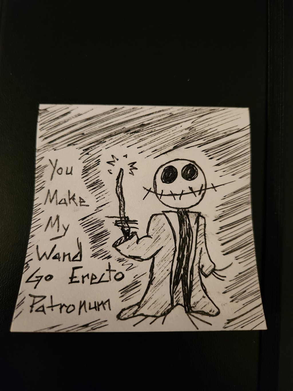 Wand drawing by Dane Mullen | Doodle Addicts