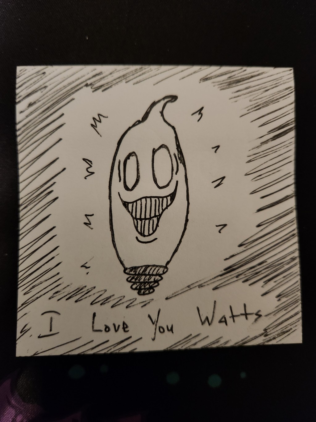 Lightbulb drawing by Dane Mullen | Doodle Addicts