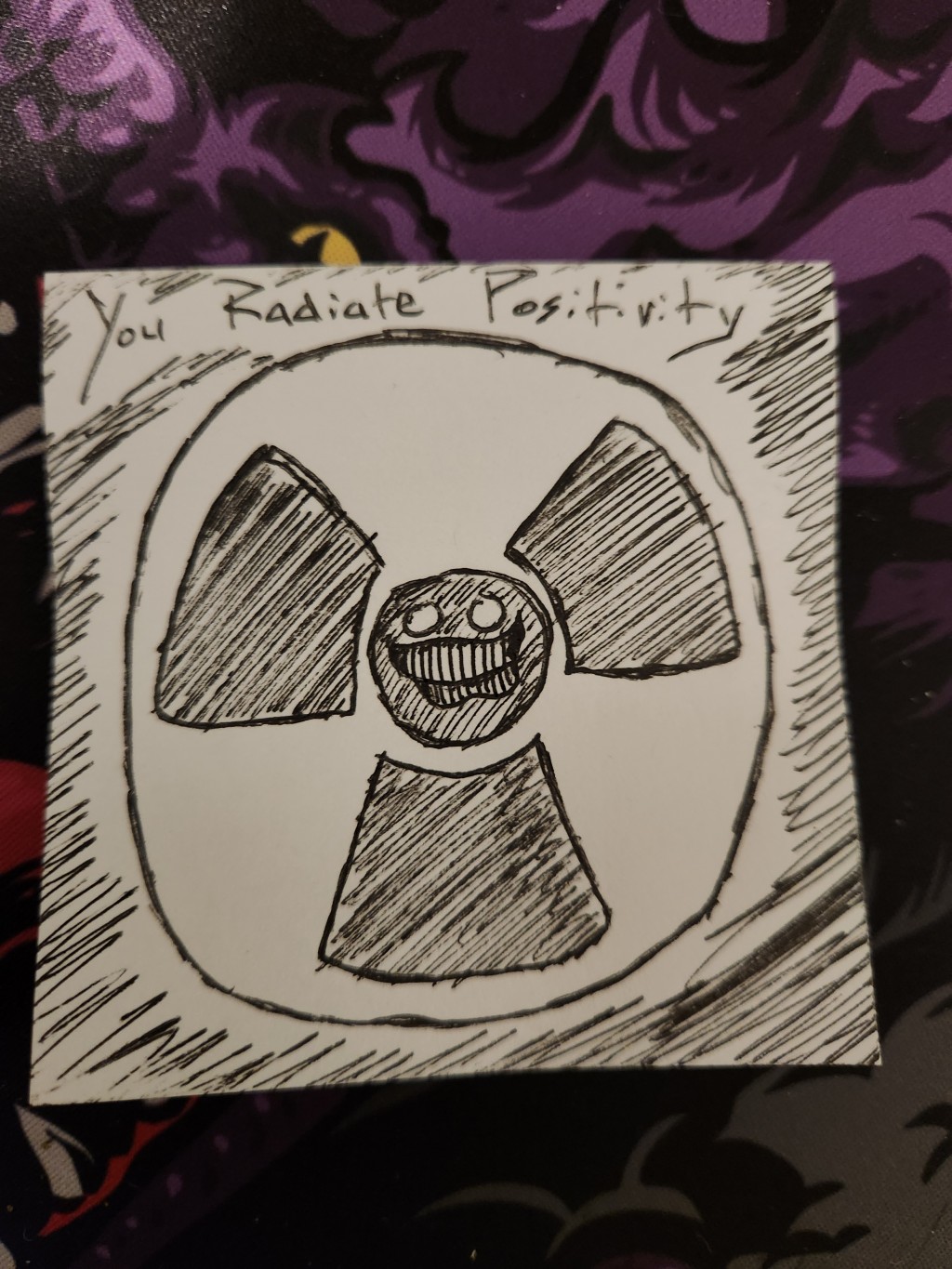 Radioactive drawing by Dane Mullen | Doodle Addicts