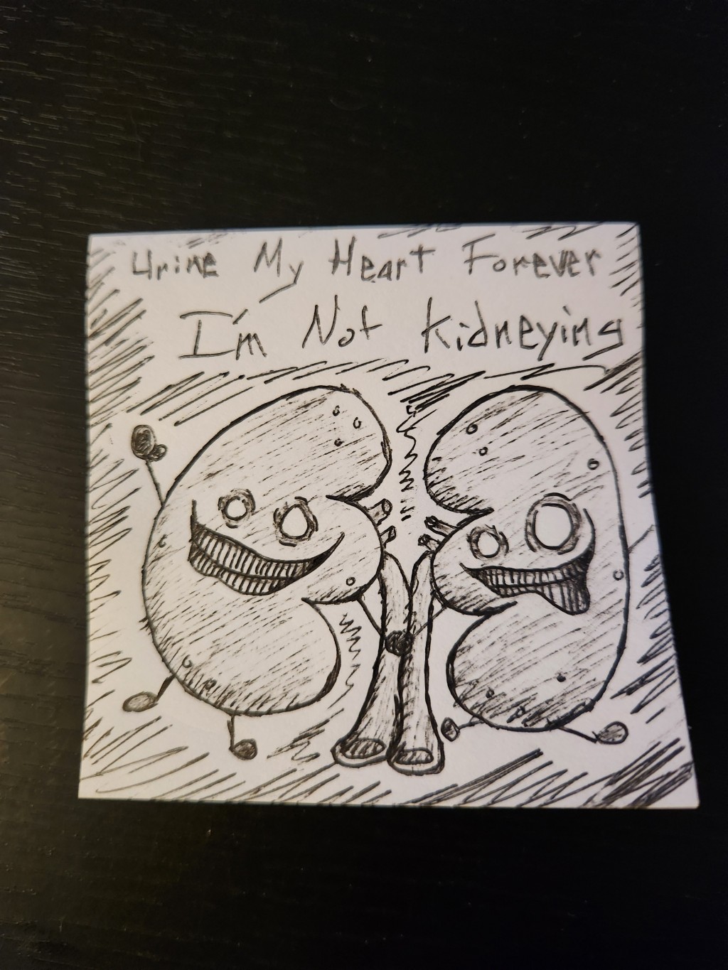 Kidneys drawing by Dane Mullen | Doodle Addicts