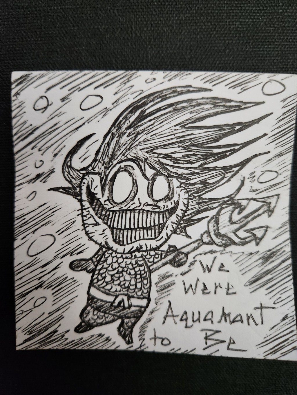 Aquaman drawing by Dane Mullen | Doodle Addicts