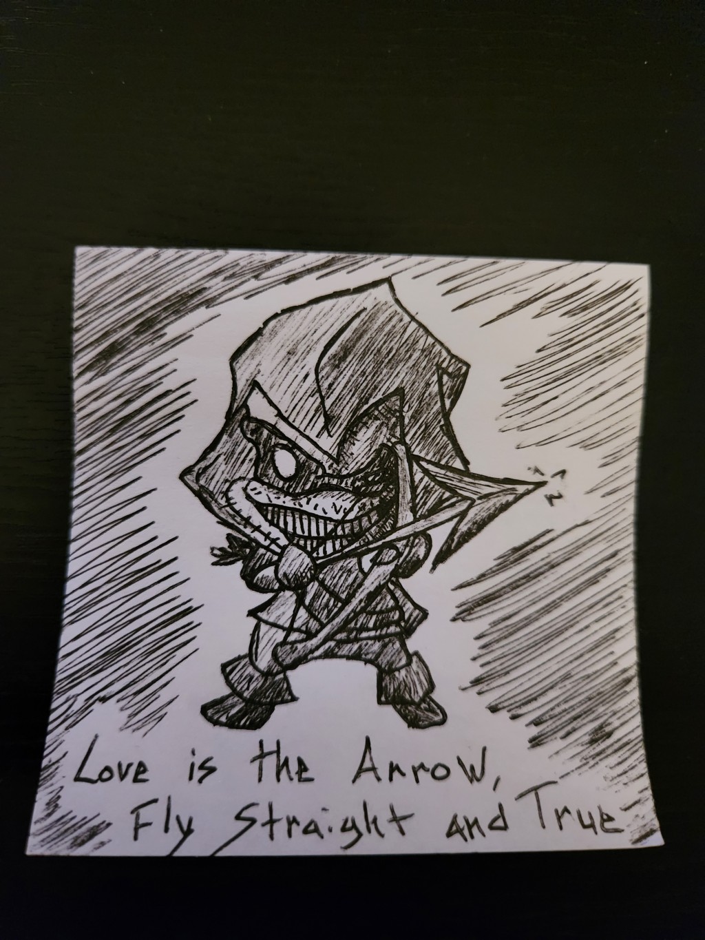 Arrow drawing by Dane Mullen | Doodle Addicts