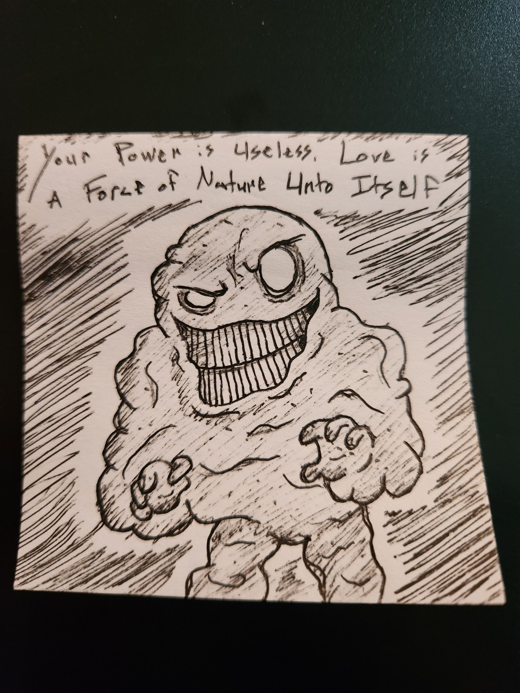 Clayface drawing by Dane Mullen | Doodle Addicts