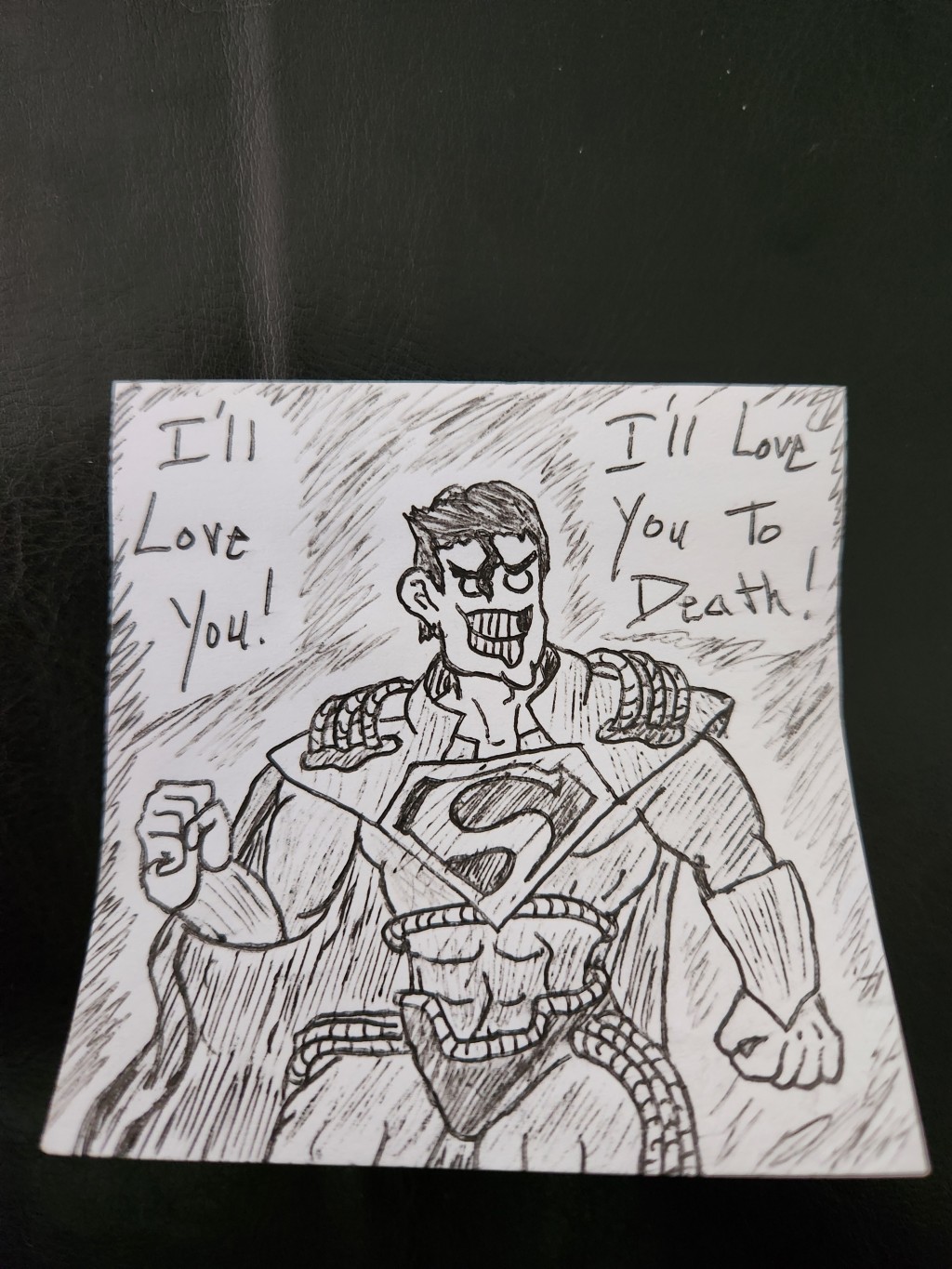 Superboy Prime drawing by Dane Mullen | Doodle Addicts
