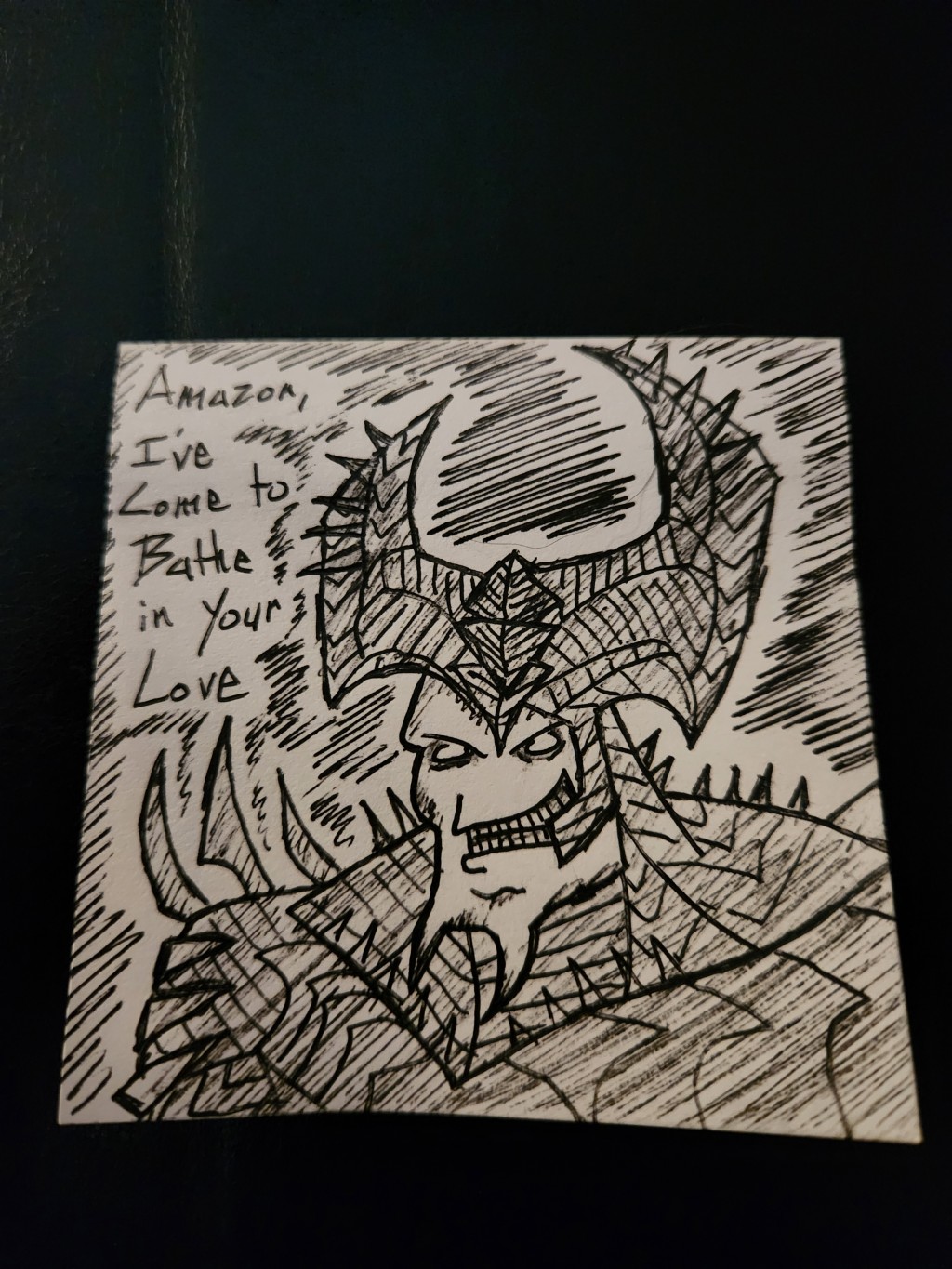 Steppenwolf drawing by Dane Mullen | Doodle Addicts