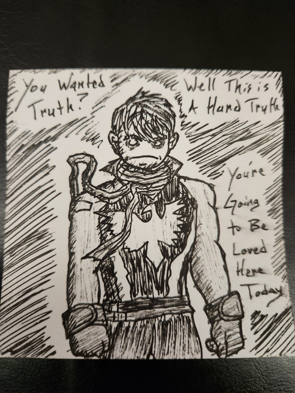 Vulcan drawing by Dane Mullen | Doodle Addicts