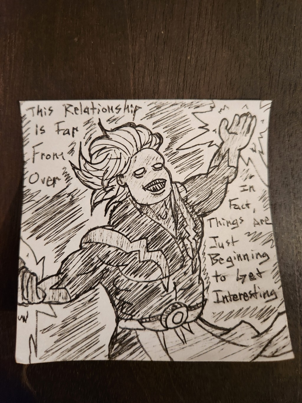 Magus drawing by Dane Mullen | Doodle Addicts