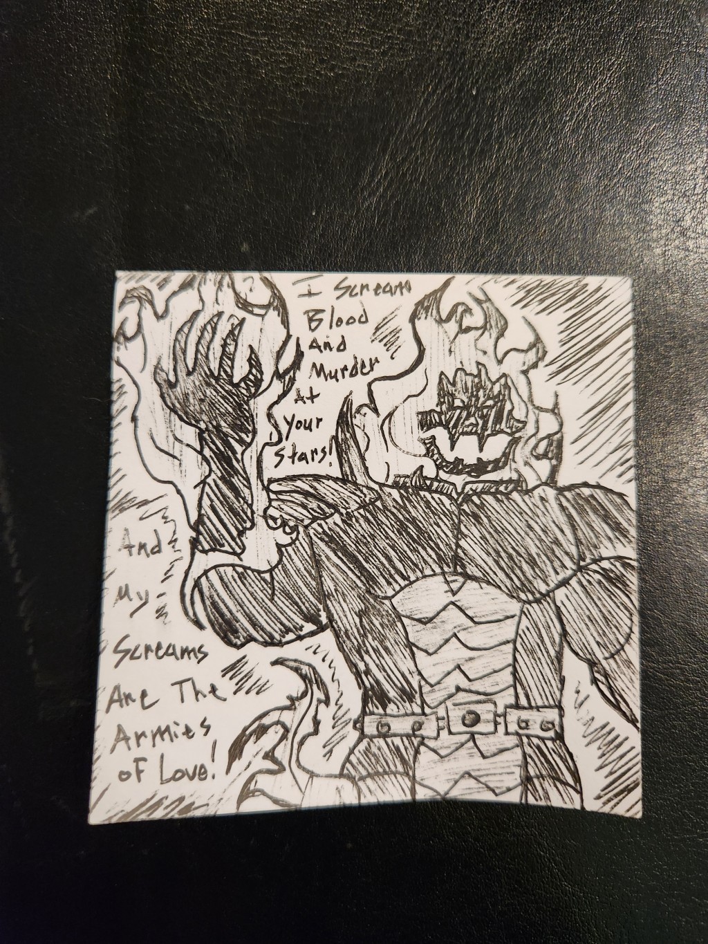 Dormammu drawing by Dane Mullen | Doodle Addicts